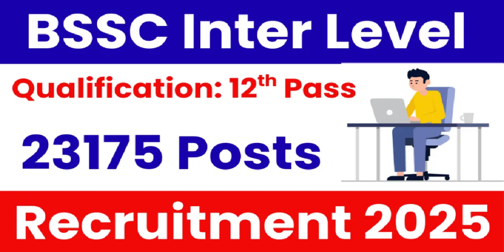 BSSC Inter level online form 2025: Apply for 23,175 Posts — Dates ...